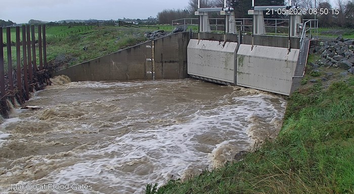 Makino floodgates operated as Horizons Region monitored - Horizons ...